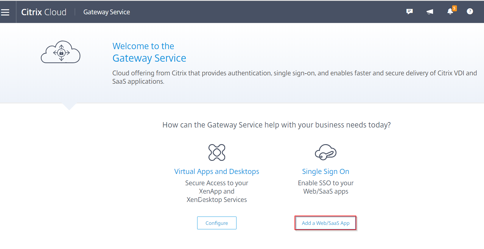 Citrix Cloud Gateway Service SSO to SaaS – ronnie.ie